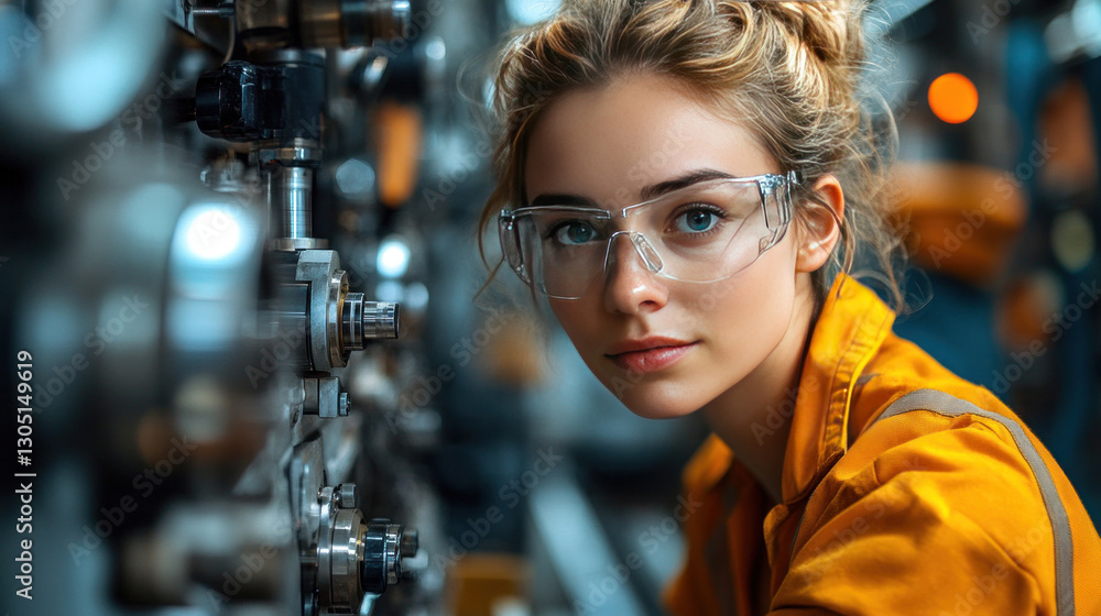 Engineering Team In Factory Full View Managing Ai Powered Logistics Automation Refining Next