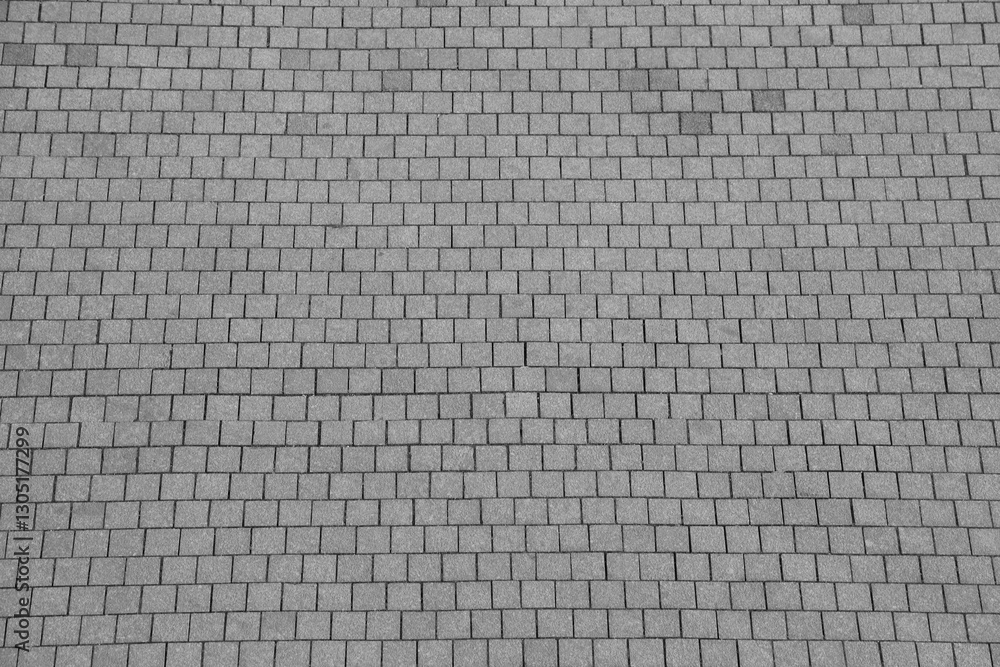 Facing gray tiles as grey modern background. paving decorative stone ...