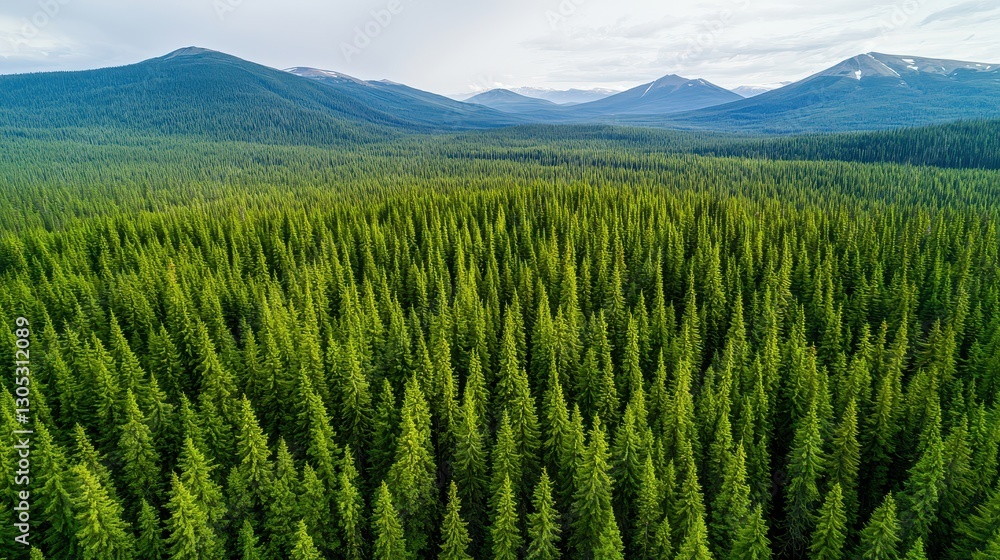 Carbon Forest Preservation Concept, Preservation of Carbon-Dense Boreal ...