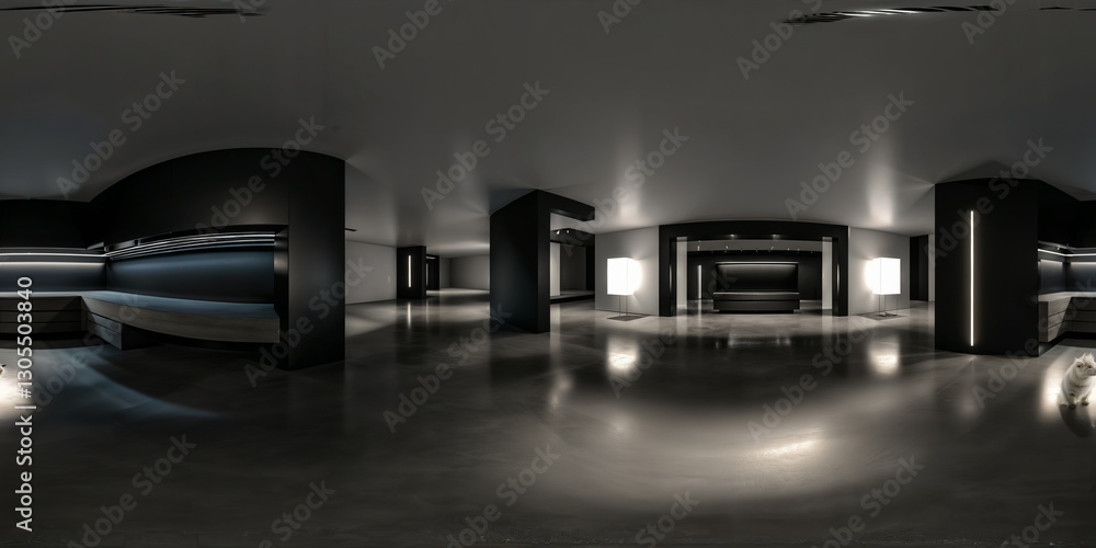 Stock-Illustration „Full 360 degrees seamless spherical panorama HDRI ...