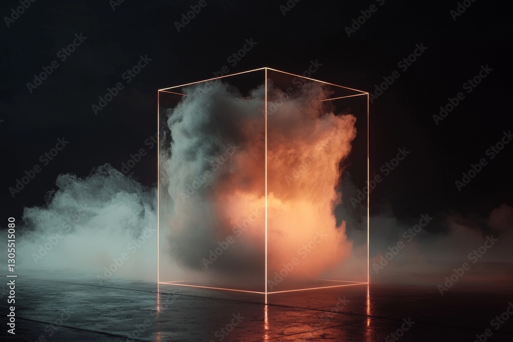 Creative illustration of cloud computing is available, featuring cloud ...