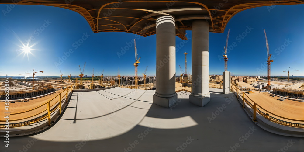 Full 360 degrees seamless spherical panorama HDRI equirectangular ...