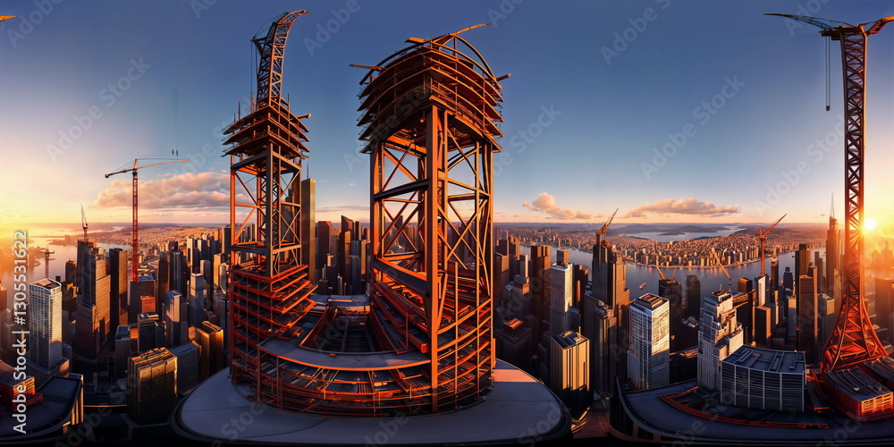 Full 360 degrees seamless spherical panorama HDRI equirectangular ...