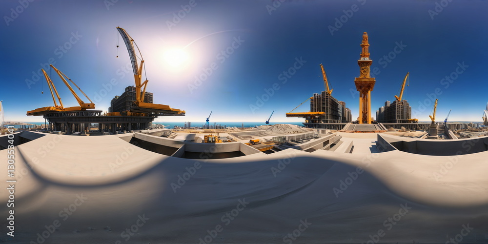 Full 360 degrees seamless spherical panorama HDRI equirectangular ...