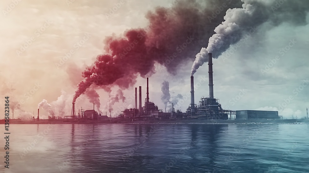 Illustrated Timeline of Environmental Degradation Resulting from ...