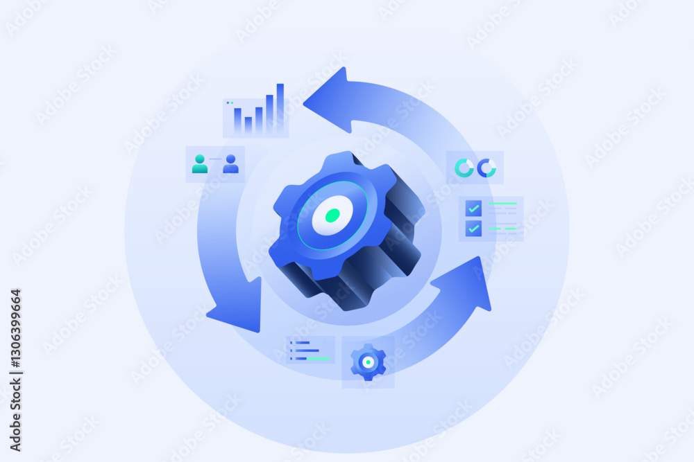 Business Process Automation, Management technology-driven strategy ...