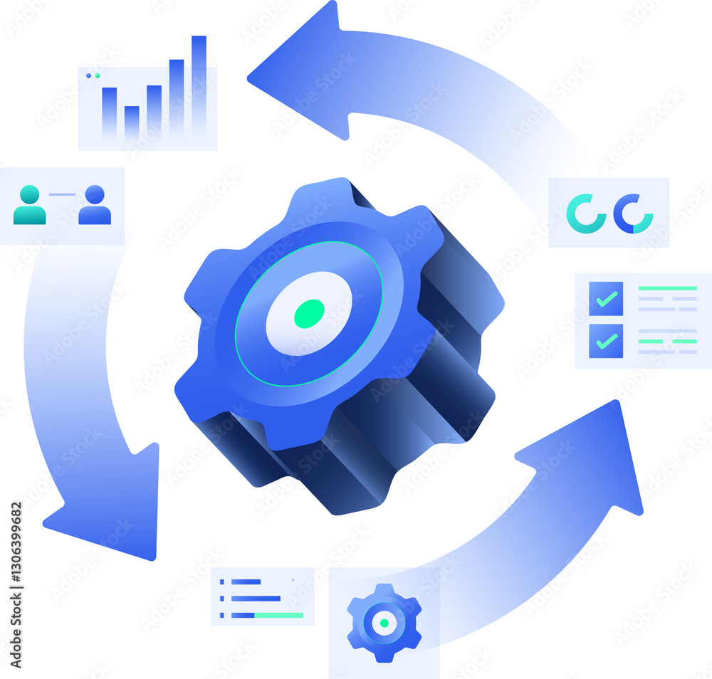 Business Process Automation, Management technology-driven strategy ...