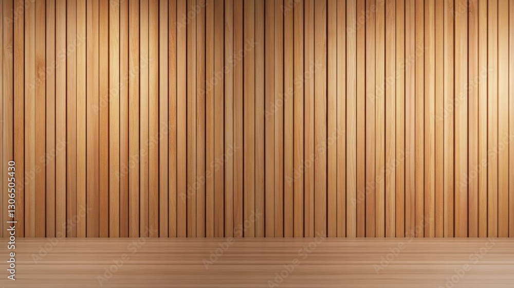 High Resolution Wooden Wall Background with Vertical Slats, Perfect for ...