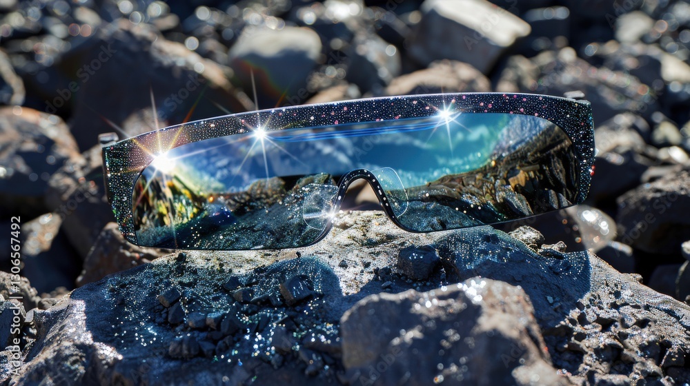 AI Powered Safety Goggles Reflecting Environmental Data in Coal Mine ...