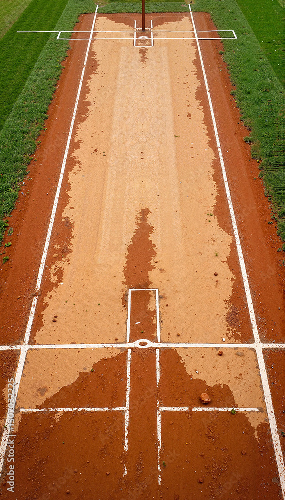 Cricket pitch marking and crease for IPL ground preparation guides and ...