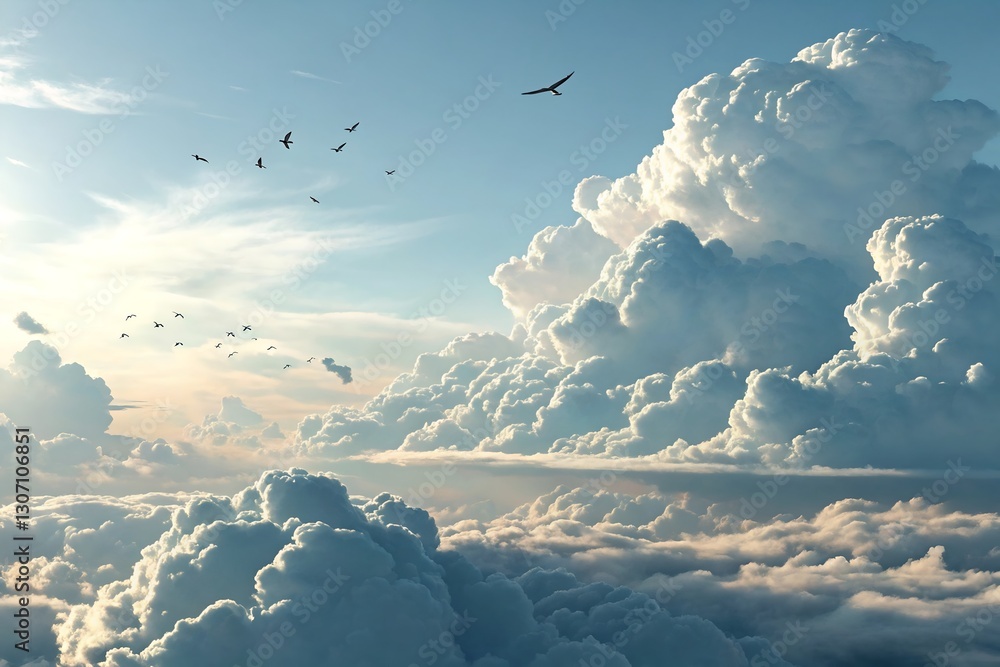 Beautiful realistic clouds freedom shapes clipart isolate backgrounds ...
