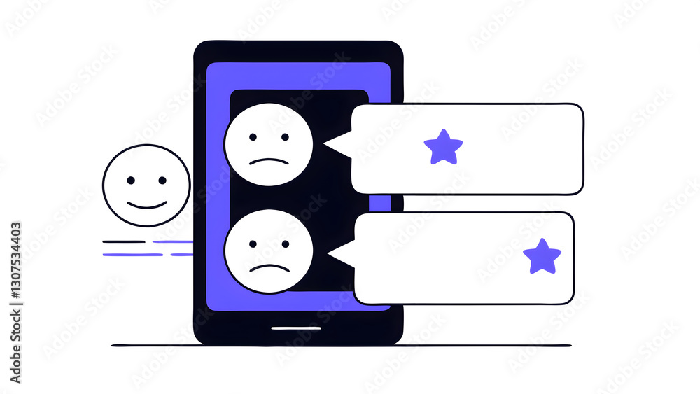 customer review satisfaction feedback survey concept businessman ...