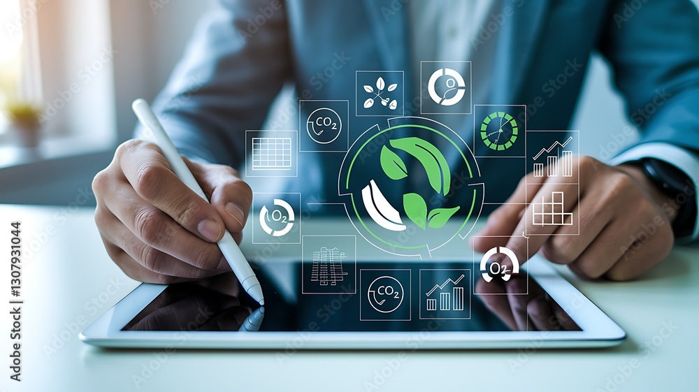 Carbon emission reduction target, Green economy and sustainability Net ...