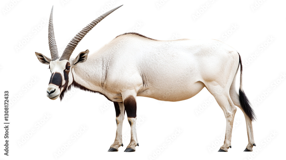 Arabian oryx in png format with transparent background, ideal for ...