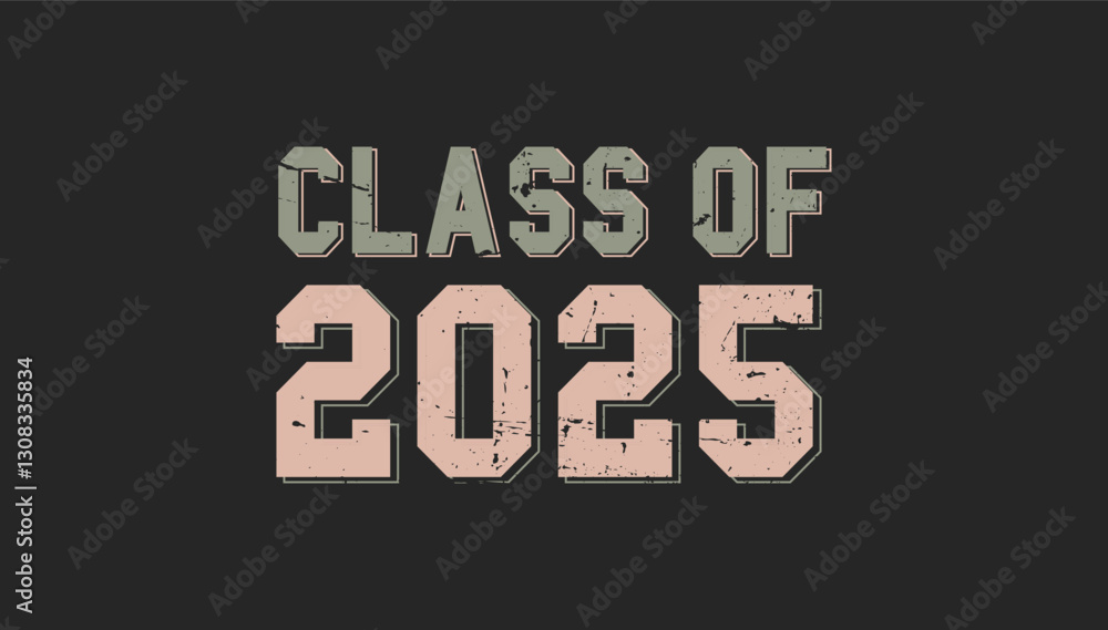 Senior Class of 2025 eps scalable vector files Senior 2025, Graduate ...