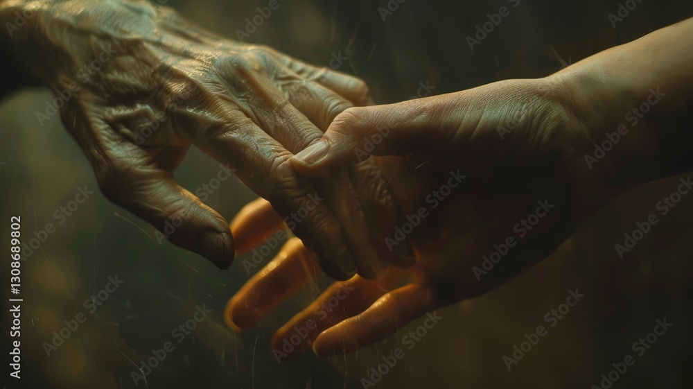 Romance picture of person hold lovely couple hand. Romantic people ...