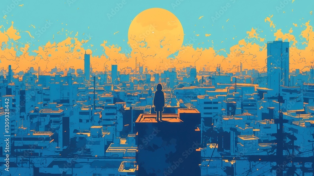 Retro Anime Ticket Stubs, vibrant city pop design capturing memories of ...