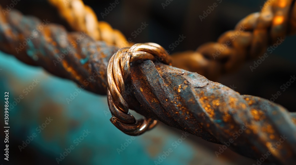 Welding Copper Ground Wire to Rod. Connection for Lightning Protection ...