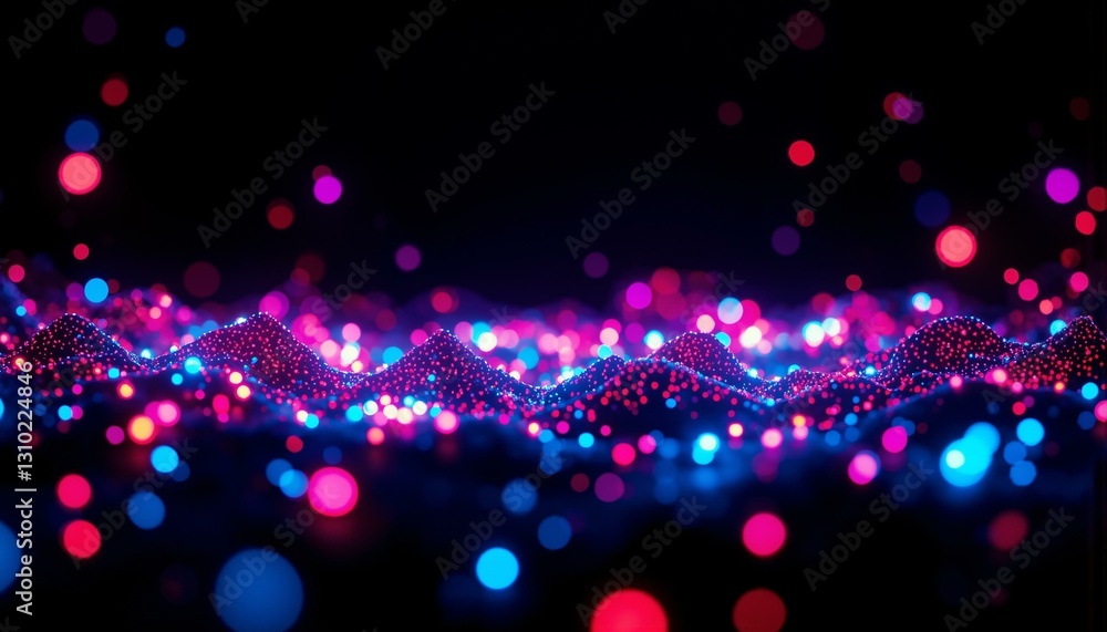 Fractals, pixel art, 8-bit colors, neon lights, dancing patterns ...