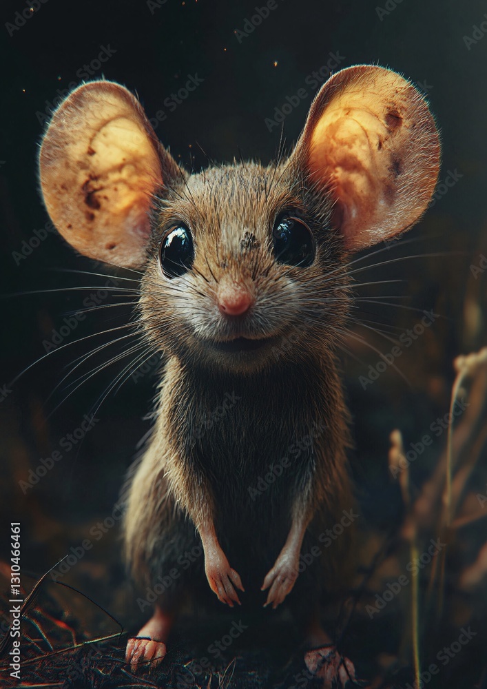 Professional Ai Generated Mouse Illustration and Picture Stock Photo ...
