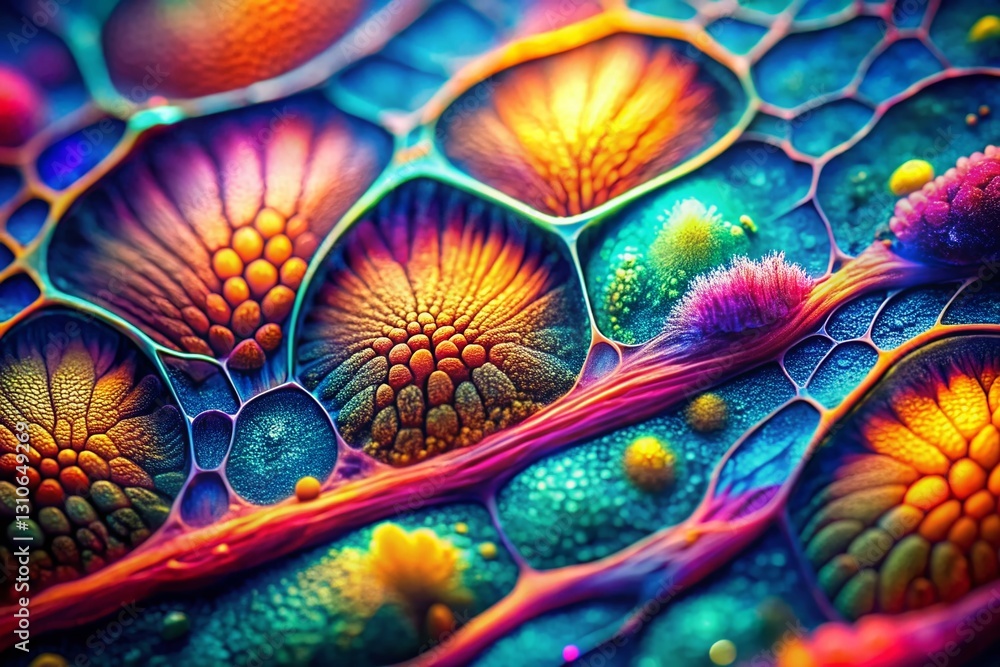 Microscopic Animal Anatomy: Abstract Tissue Textures with Bokeh Effect ...