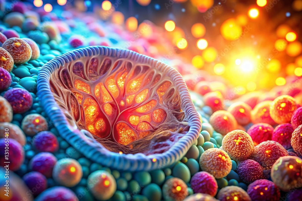 Microscopic View of Gastric Mucosa with Parietal Cell Hyperplasia ...