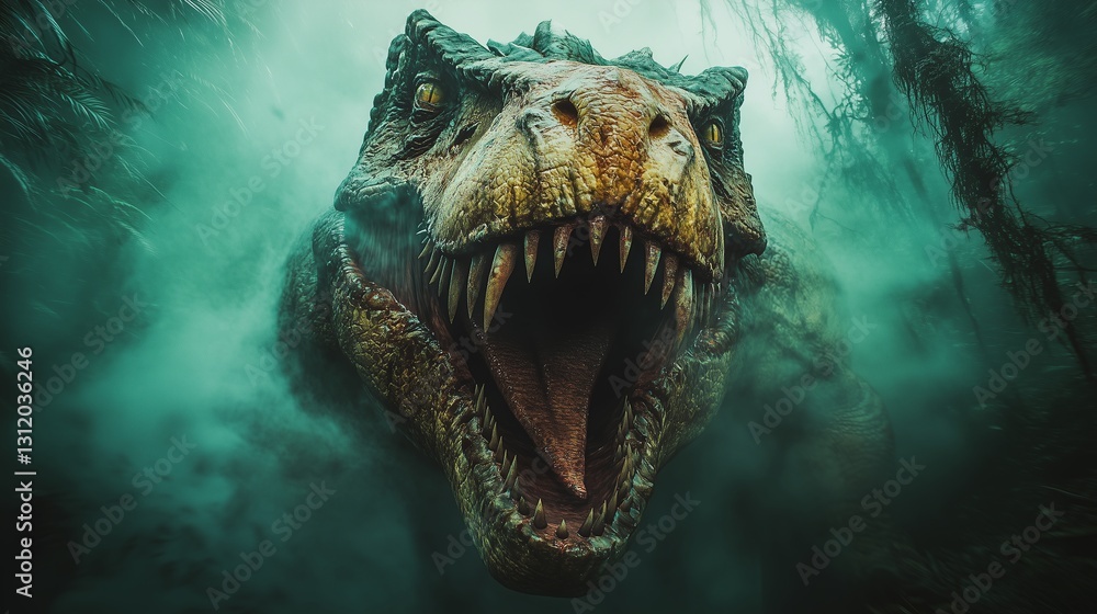 Tyrannosaurus, T-Rex the most aggressive and dangerous of all dinosaurs ...
