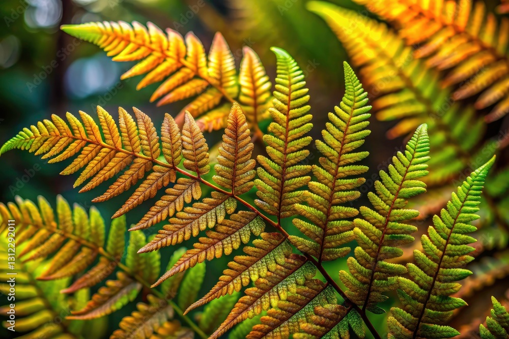 Eagle Fern Close Up: Bracken Fern Macro Photography, Pteridium ...