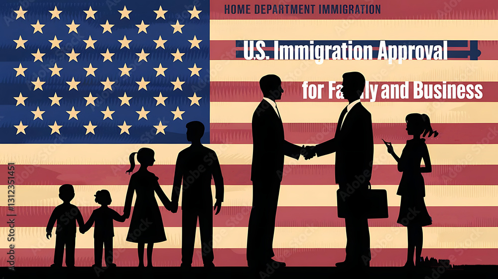 US immigration approval for family and business, home department ...