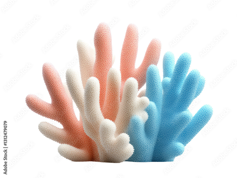Isolated Coral Reef Icon on Transparent background for Underwater and ...