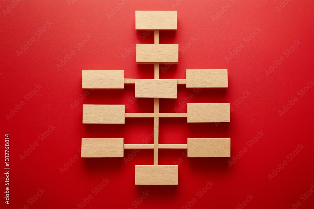 Business and employees hierarchy table. Organization chart, company ...