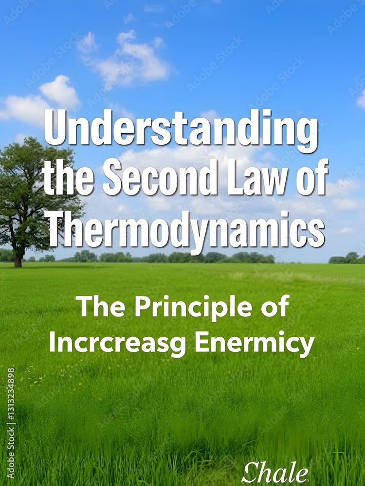 Understanding the Second Law of Thermodynamics The Principle of Increasing Entropy Stock Photo ...