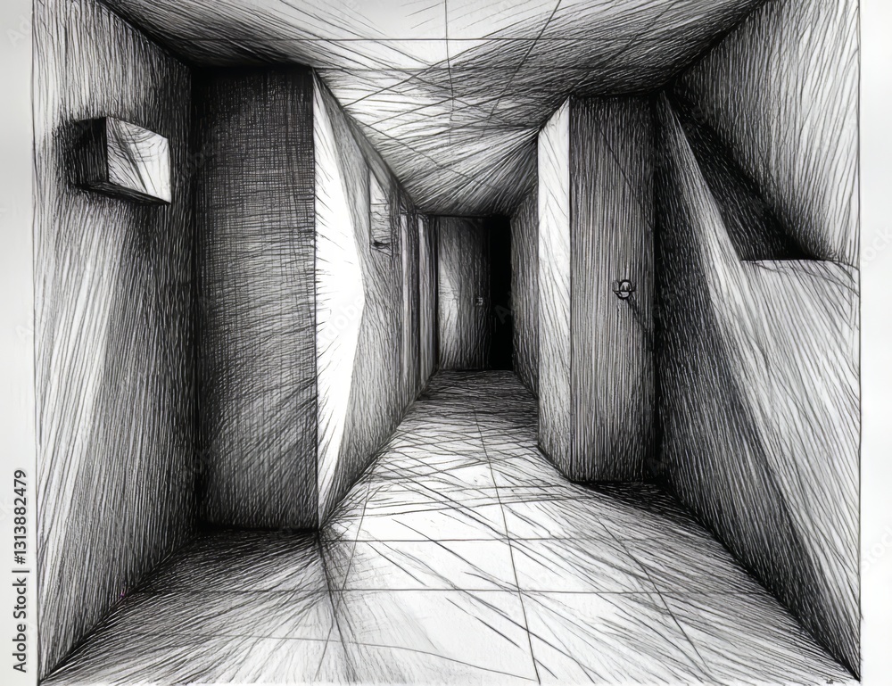 Enjoy coloring the stacked shapes with these 3d coloring pages, perfect ...