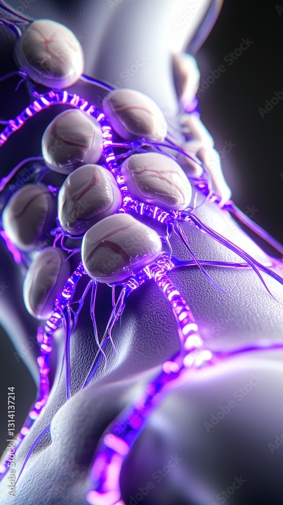 Lymph Nodes Illuminated Anatomy Illustrating Biology of the Human Body ...