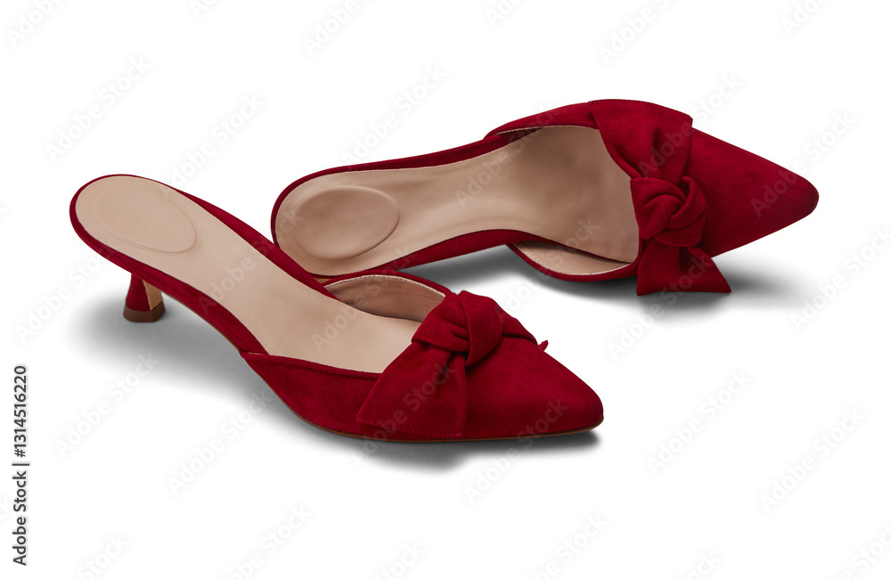 red high heels shoes on transparent background Stock Photo | Adobe Stock