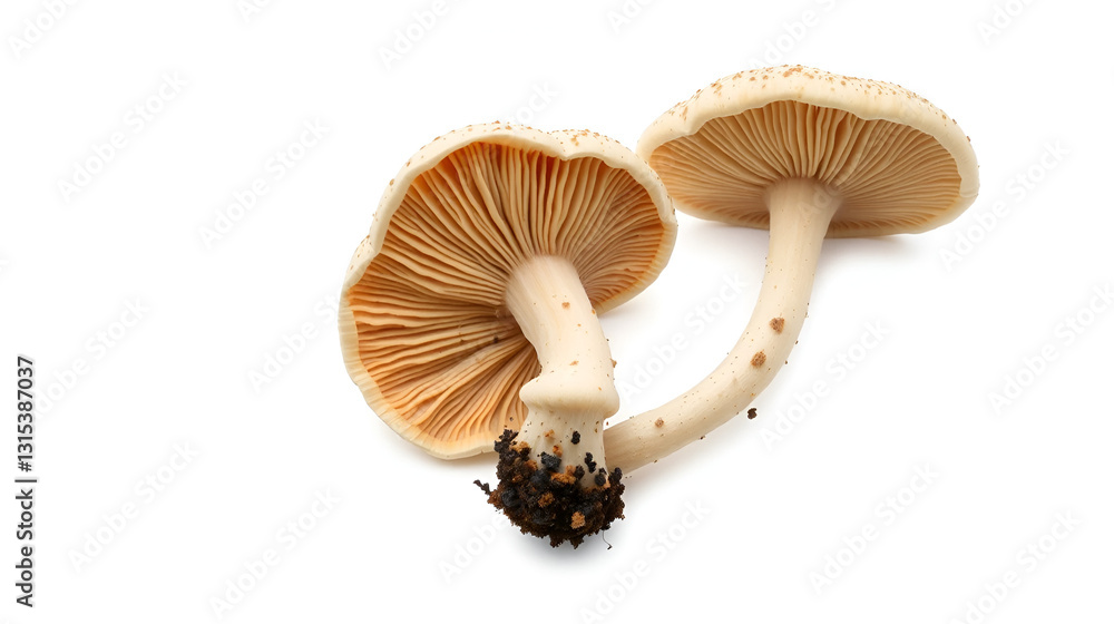 Asexual reproduction in Penicillium, Life cycle of fungi , isolated on ...