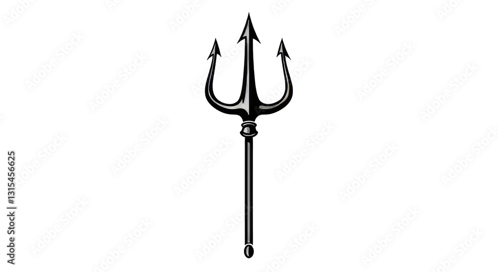 Trident Isolated, Trishula of lord shiva PNG Stock Illustration | Adobe ...