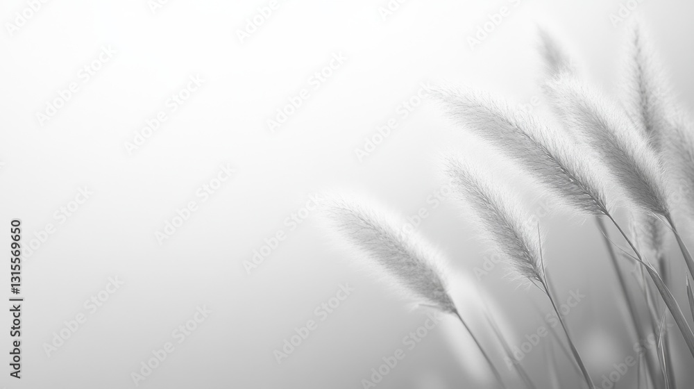 Soft gray simple background with depth of field for a neutral and ...