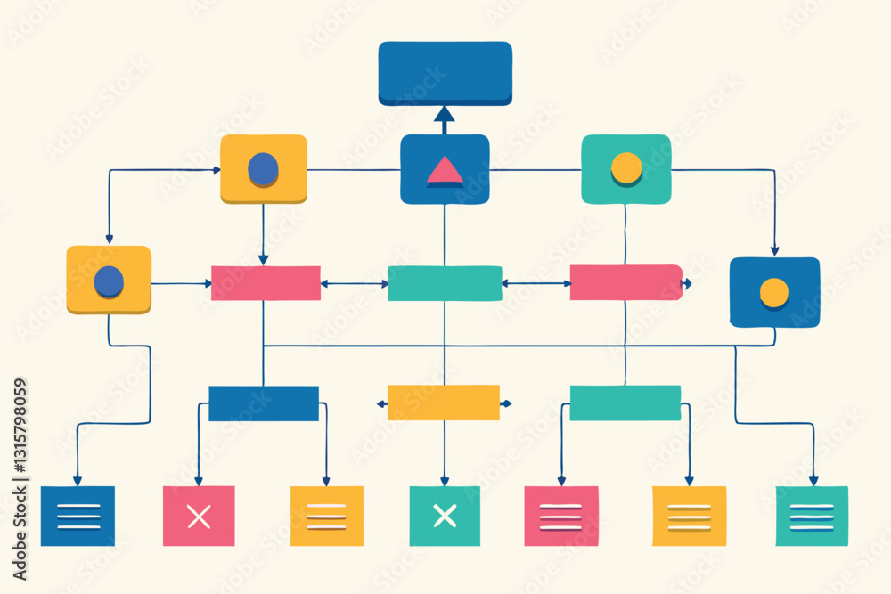 This flowchart illustrates a clear sequence of actions and decisions ...