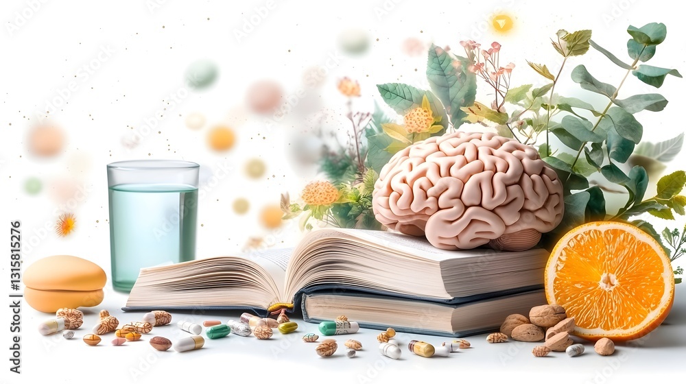 Infographic Illustrating the Cognitive Advantages of Reading Books with ...