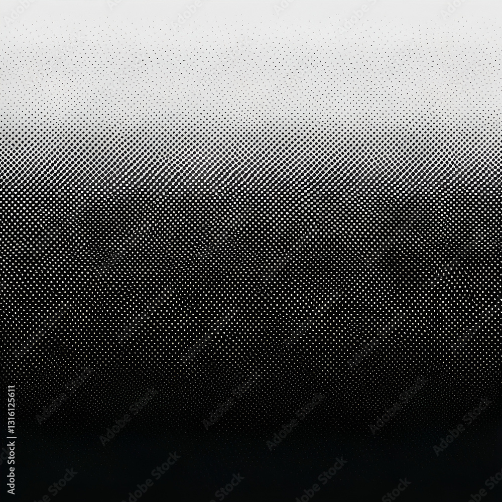 Black rippled grit halftone texture. Grunge diagonal noise stripe ...