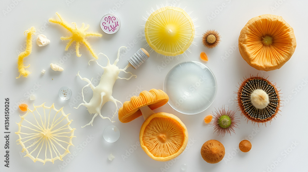 Fotografie Streptococcus, Lactobacillus, Escherichia coli, Proteus ...
