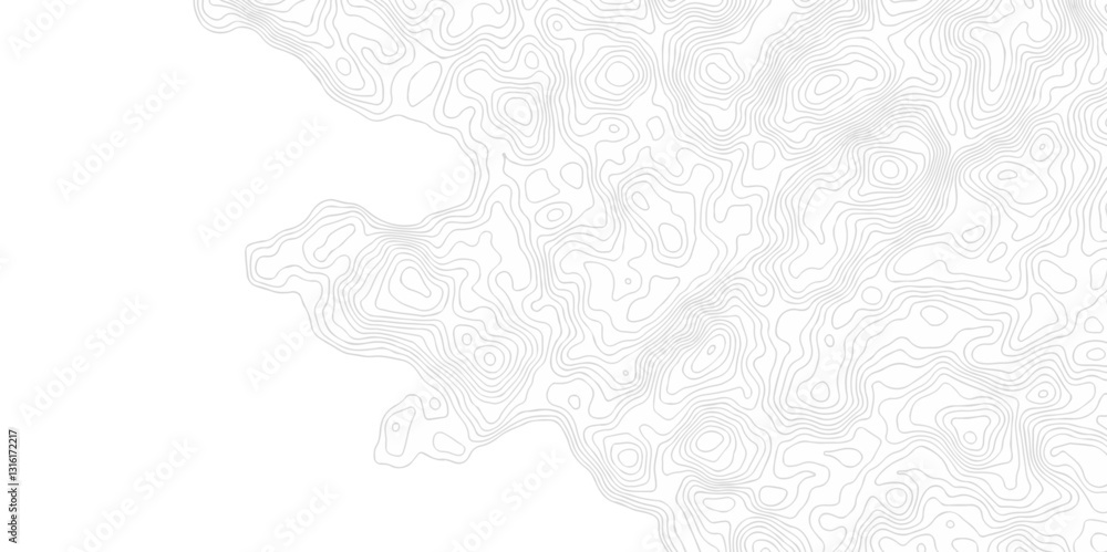 Contour abstract map relief land outline. Topographic map patterns ...