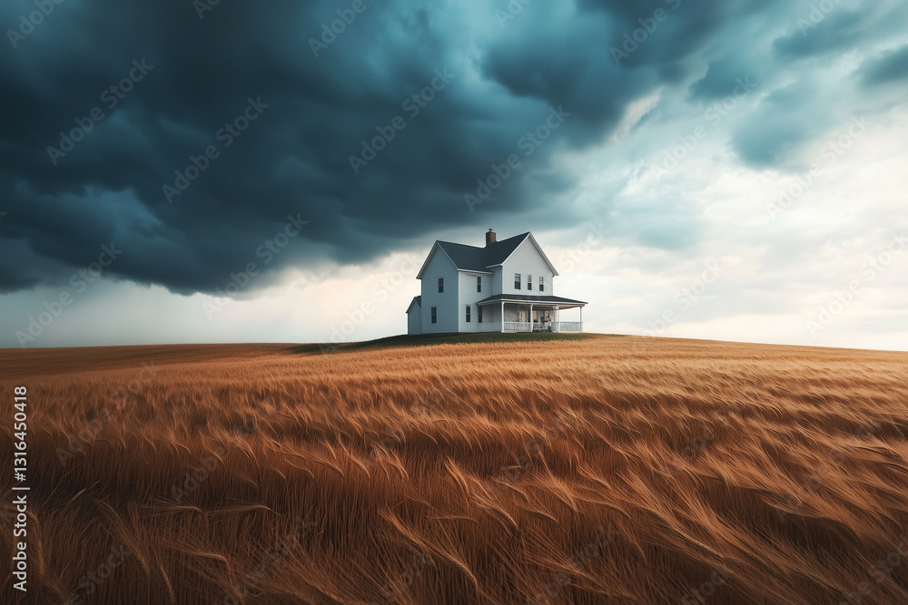 Rural landscape photography at its finest, capturing the simplicity of ...