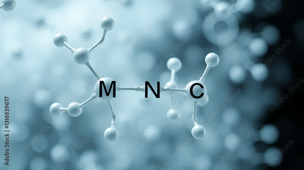 meprobamate molecular structure 3d, anxiolytics, structural chemical ...