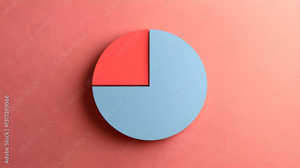 Visualizing data trends pie chart analysis digital environment ...