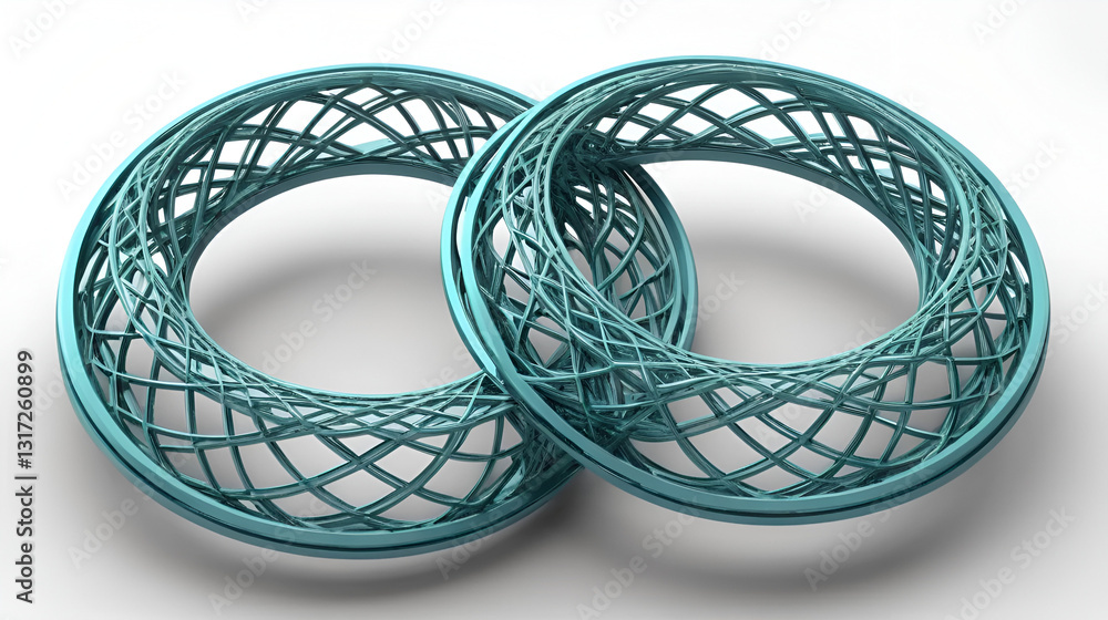 Borromean Rings Three Simple Closed Curves In Three Dimensional Space That Are Topologically