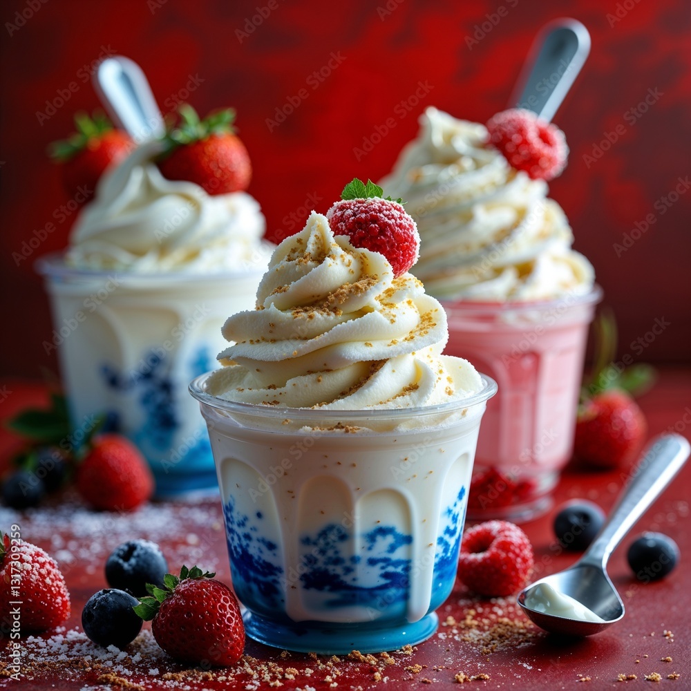 Greek Yogurt Frozen Treat Thick and tangy frozen yogurt made with Greek ...