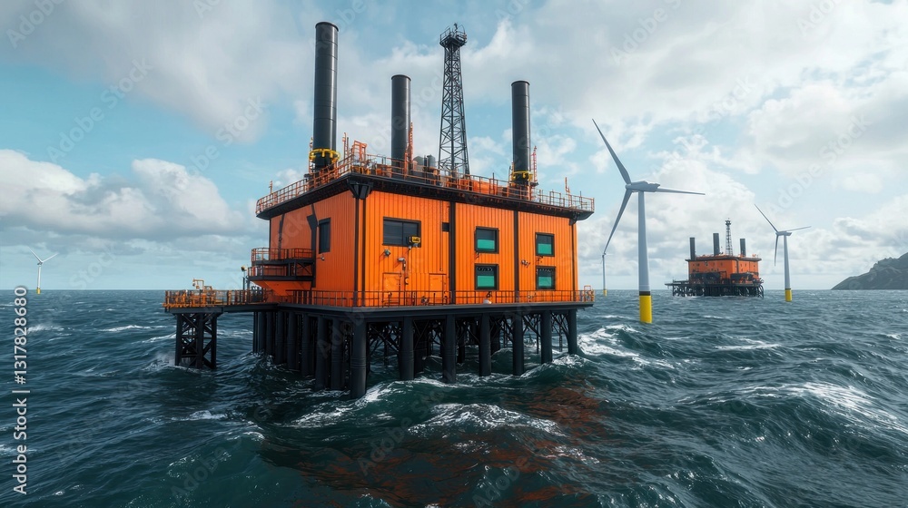 Offshore installation of deep water wind turbines eco-friendly energy ...