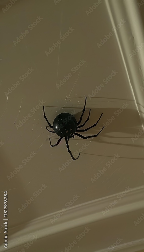 Cleverly positioned fake spider for a hilarious surprise and ...